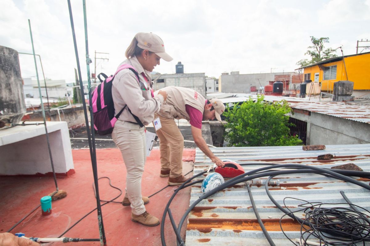 El Heraldo de Poza Rica - Realizan Tequio contra el Dengue
